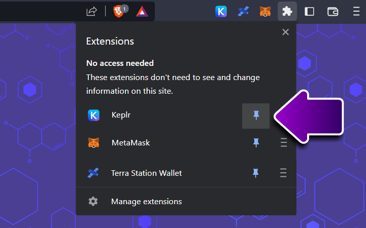 Getting started with Keplr